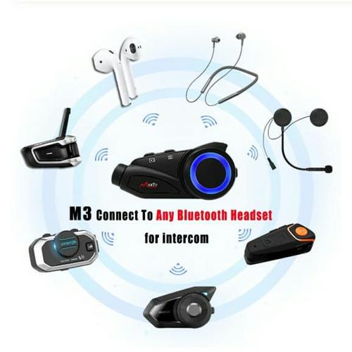 Jual Intercom bluetooth helm Maxto m3 with kamera sony HD - Jakarta ...