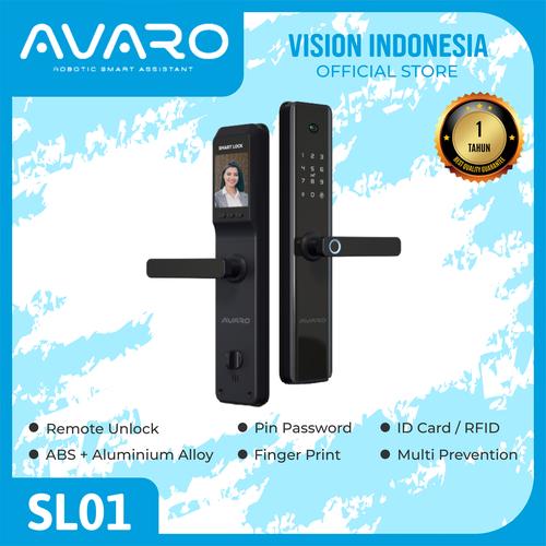 Jual AVARO Smart Door Lock Handle RFID- Fingerprint Waterproof - SL01 - Jakarta Utara - VISION ...