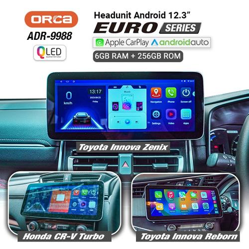 Jual Headunit Android 12.3″ Audi/Benz Style ORCA EURO Series QLED 2K HD ...