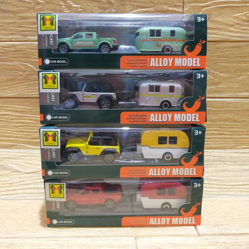 Jual Die cast metal alloy model mobil jeep jip camper van caravan ...