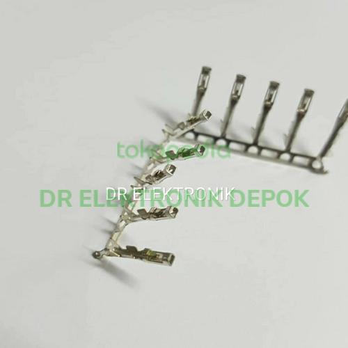 Jual Female Crimp Pins for Besi Connector Blackhousing Black Housing ...