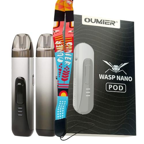 Promo Pod Vape Wasp Nano Pod Kit 950Mah Gradient Grey Authentic By ...