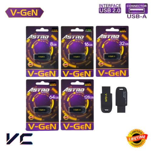 Jual FLASHDISK VGEN ASTRO 8GB 16GB 32GB 64GB 128GB USB2.0 V-GeN FLASH ...