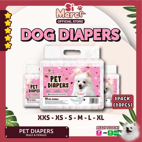 Promo POPOK Pampers Anjing Betina Female Dog DIAPERS Disposable Si ...