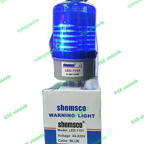 Jual lampu rotary led-1101j shemco (multi volt 24v,110v,220vac/dc ...