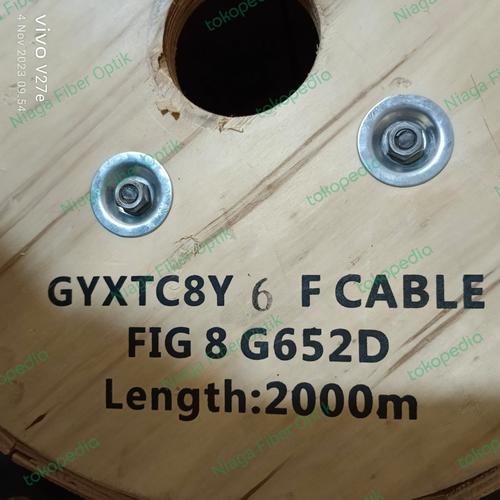 Jual kabel fiber optik 6 core armor fig8/KU MINI 6 CORE FIG 8 G652D 2KM ... Jual kabel fiber optik 6 core armor fig8/KU MINI 6 CORE FIG 8 G652D 2KM ...