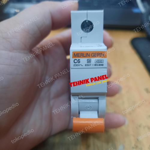 Jual MCB 1 Phase 6A / 10A / 16A Merlin Gerin - 6A - Jakarta Pusat ...