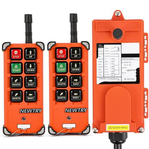 Jual Remote Wireless Industrial Hoist Crane Push Button 8 220V 380V 12 ...