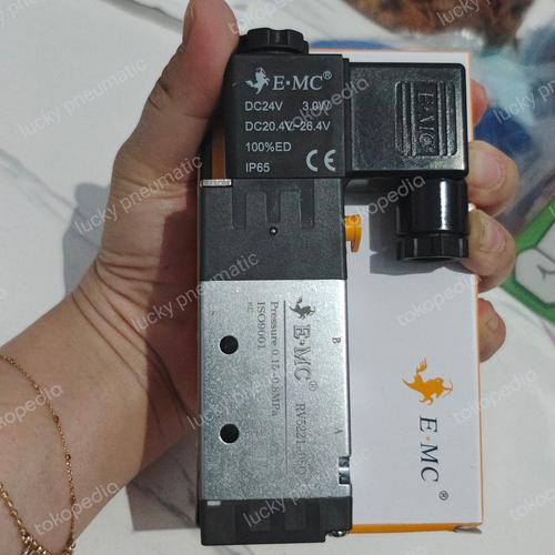 Promo Selenoid valve pneumatic EMC RV5221-08QE4 EMC - 24dc - Jakarta Barat - lucky pneumatic ...