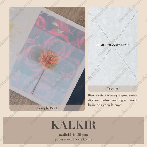 Jual Print / Cetak Kertas Kalkir 80 uk. A3+ - Kota Semarang - Monokrom Printing | Tokopedia