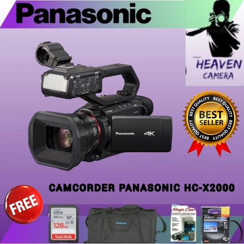 Jual PANASONIC HC-X2000 UHD 4K PROFESSIONAL CAMCORDER / PANASONIC HC ...