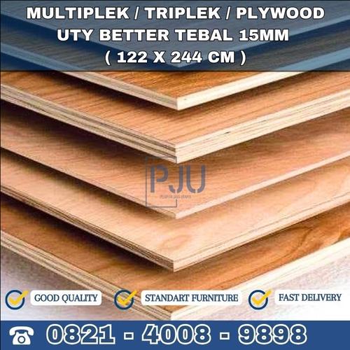 Jual TRIPLEK/MULTIPLEK/PLYWOOD/PAPAN UTY BETTER 15MM - Kota Bekasi ...