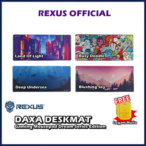 Jual Rexus Daxa Deskmat Gaming Mousepad Dream Series Edition Desk Mat ...
