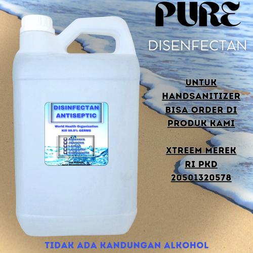 Jual DISINFEKTAN 5 LITER / DISENFEKTAN / DISENFECTAN / CAIRAN ...