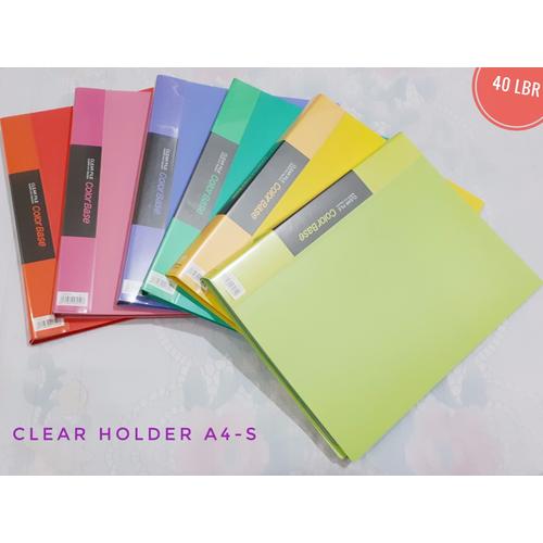 Jual MAP PLASTIK DOKUMEN MAP CLEAR HOLDER A4 40 LEMBAR 132CW King Jim ...