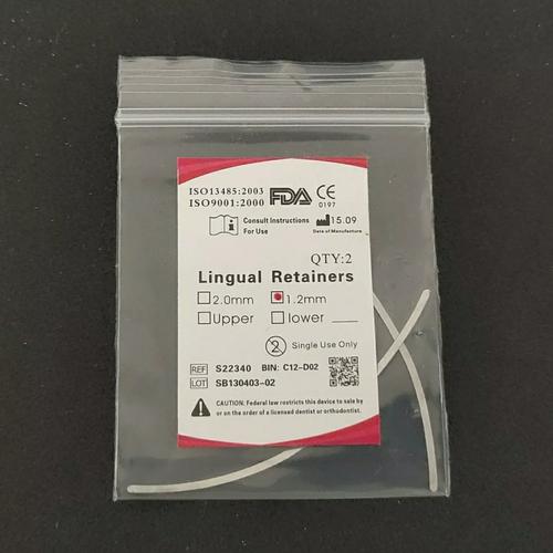 Jual Dental Lingual Retainers 1.2mm Mesh Base/ Fix Retainer/ Splinting ...