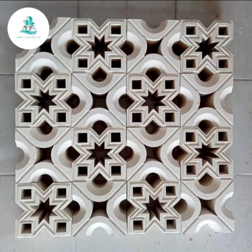 Jual Roster minimalis/Roster lubang angin putih kombinasi (20x20 ...
