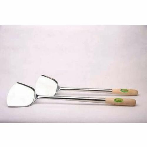 Jual Sodet Codet Kuali Gagang Kayu 38 cm Tebal / Sutil Wajan Jumbo ...