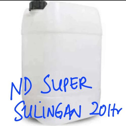 Jual Thinner tener tiner thiner sulingan Super gloss ND Jerigen 20 ...