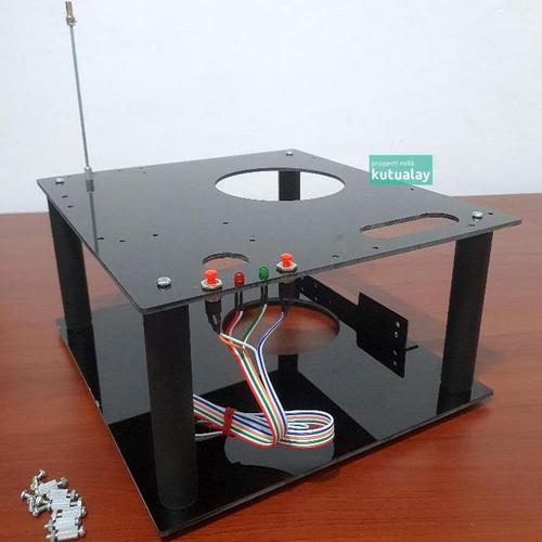 Jual Casing Komputer Akrilik Micro ATX / ITX Open Air PC Acrylic Case ...
