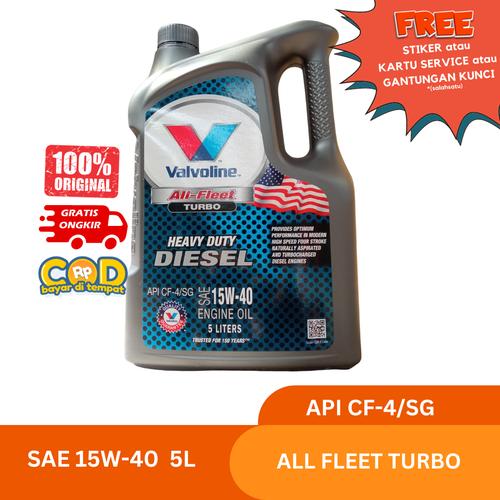 Jual OLI VALVOLINE ALL FLEET TURBO SAE 15W40 (5L) API CF-4/SG- - Kota Semarang - oli ori id ...