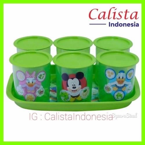 Jual CALISTA NATO 7 PCS/SET/TOPLES MAKANAN/TOPLES LEBARAN MICKEY MOUSE ...