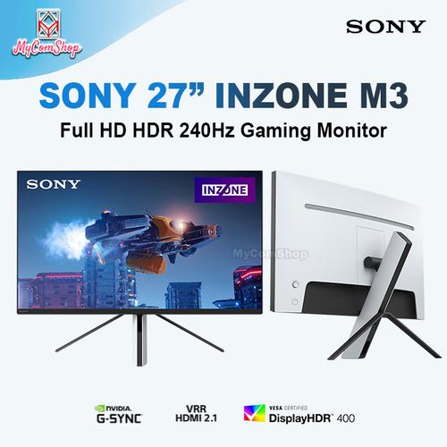 Jual SONY INZONE M3 27" FHD HDR 240HZ GAMING MONITOR NVIDIA G-SYNC 2.1 ...