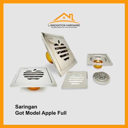 Promo Floor drain saringan got lantai toilet kamar mandi model Apel ...