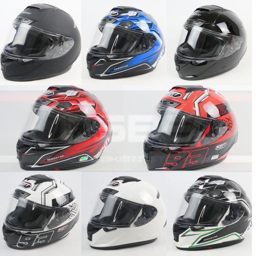 Jual [ PROMO ] Helm Scott RX 7 / helm Full face - WHITE, M - Kota ...
