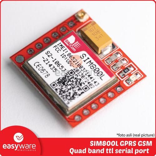 Jual SIM800L SIM800 GPRS GSM MINI BREAKOUT MODULE - Jakarta Barat ...