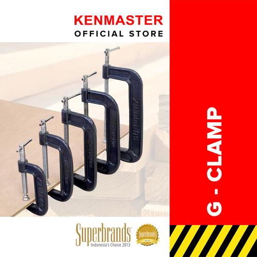 Promo Sunflex G Clamp / Alat Penjepit Kayu / Catok Kayu / Press Kayu ...