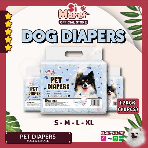 Promo POPOK Pampers Anjing Jantan Male Dog DIAPERS Anti Marking Si ...