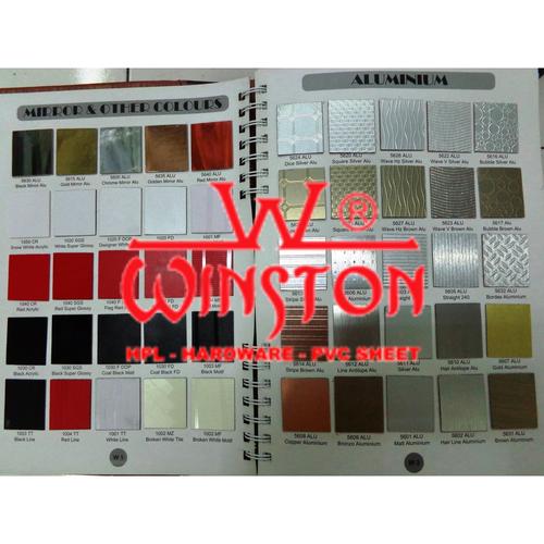Jual HPL Winston Premium Super Glossy Putih Hitam Merah Mengkilap ...