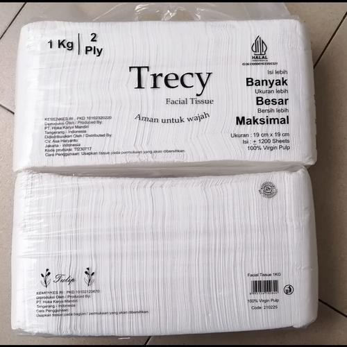 Jual Tisu Facial 1000 gram / Tissue Facial 1kg / Tisu Wajah / Tisu ...