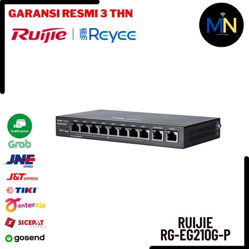 Jual Ruijie RG-EG210G-P V3 Reyee 10-Port Gigabit Cloud Managed PoE ...
