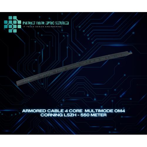 Jual Armored Cable 4 Core Multimode OM4 CORNING LSZH - 550 Meter - Kota ...