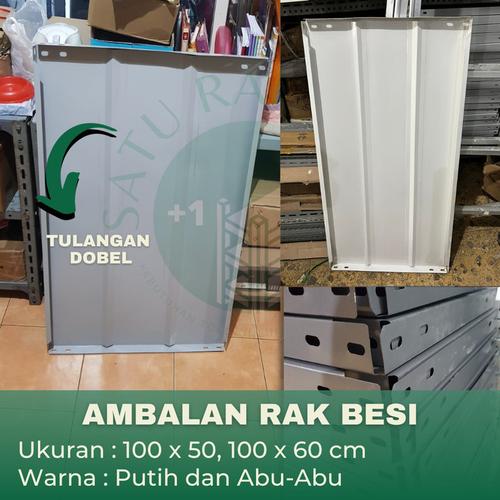 Jual Plat Ambalan Shelving Rak Gudang Besi Siku Lubang (TULANG 2 ...