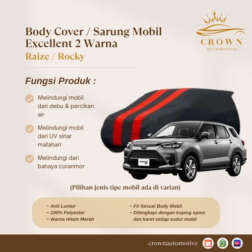Jual Body Cover Warna Raize Rocky Excellent / Sarung Mobil Raize Rocky ...