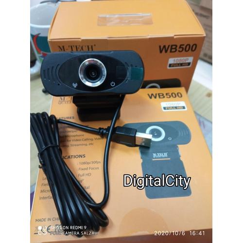 Jual M-Tech Original Web Camera/Webcam WB 500 1080P with Microphone ...