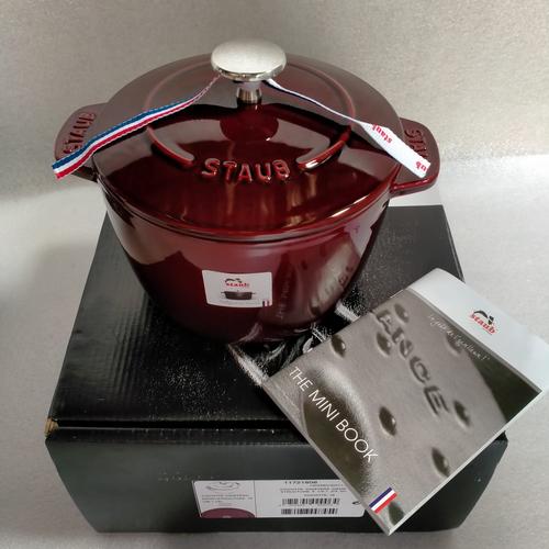 Jual original Staub Cast Iron rice pot de Hogan 16 cm - matte black ...