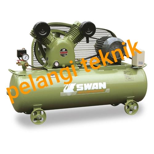 Jual Kompresor angin swan 3 hp + motor 3 phs swan air compressor ...