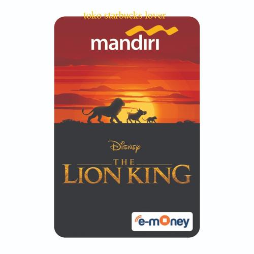 Jual Kartu Emoney Etoll Mandiri Disney Lion King - Simba Kecil ...