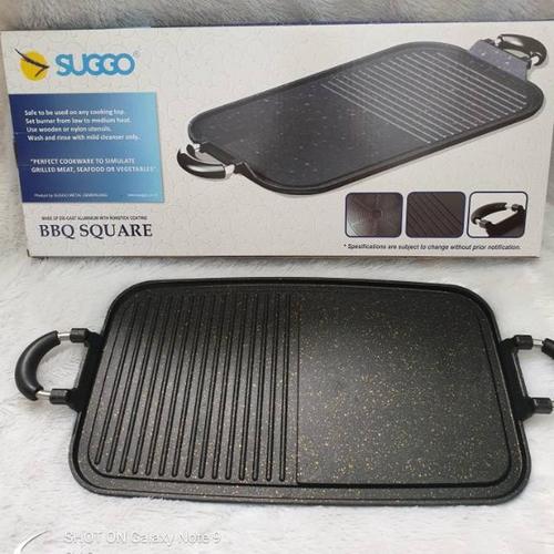 Jual Panggangan BBQ Teflon Grill Suggo Multi Square Grill 2 in 1 - Kota ...