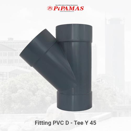 Jual Tee Y 45 D 4 Inch Pipamas Fitting Pipa PVC T - Kab. Bandung ...