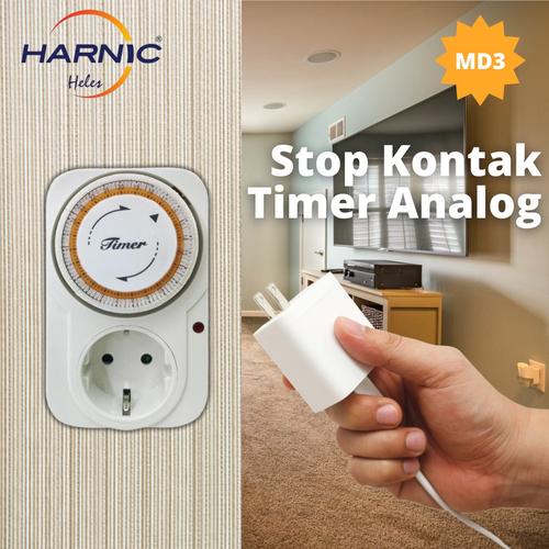 Jual Heles Timer Listrik - Timer Analog - Stop kontak Timer 24 Jam ...