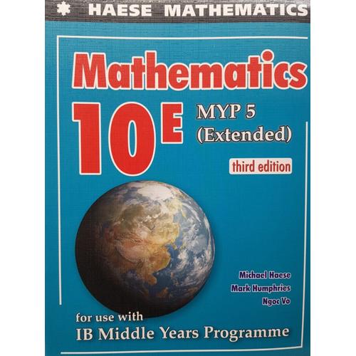 Jual haese MATHEMATICS int 10 E, myp EXTENDED 3rd Edition - Jakarta ...