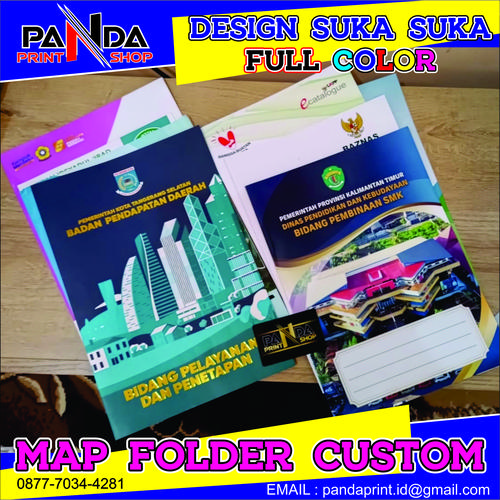 Jual Cetak Map Custom | Map Kantor | Map Folder Custom - Ukuran F4 ...