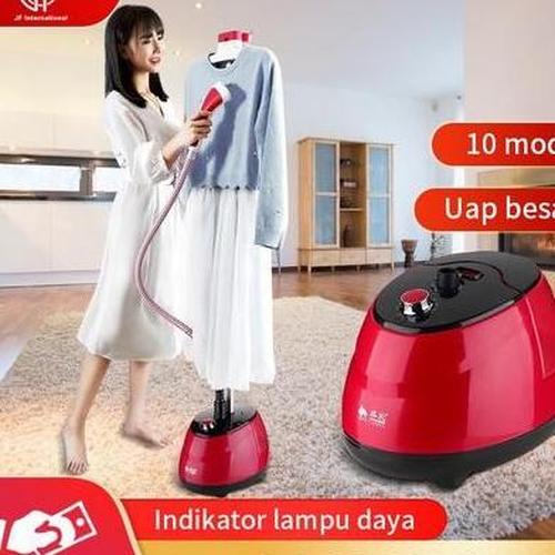 Jual TERBAIK SETRIKA PAKAIAN UAP DENGAN GENGGAM BESI 2 IN 1/SETERIKA ...