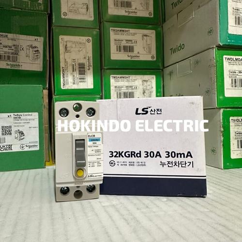 Jual RCCB / ELCB LS 32KGRd 2P 30A 30MA AC110/220V LS ELECTRIC ORIGINAL ASLI - Jakarta Pusat ...