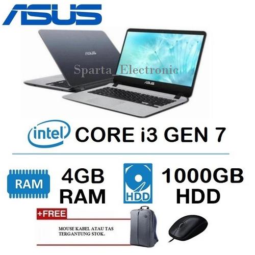 Jual Mulus Siap Pakai Laptop Asus A407 Core i3 Gen 7 Ram 4GB HDD 1 TB ...